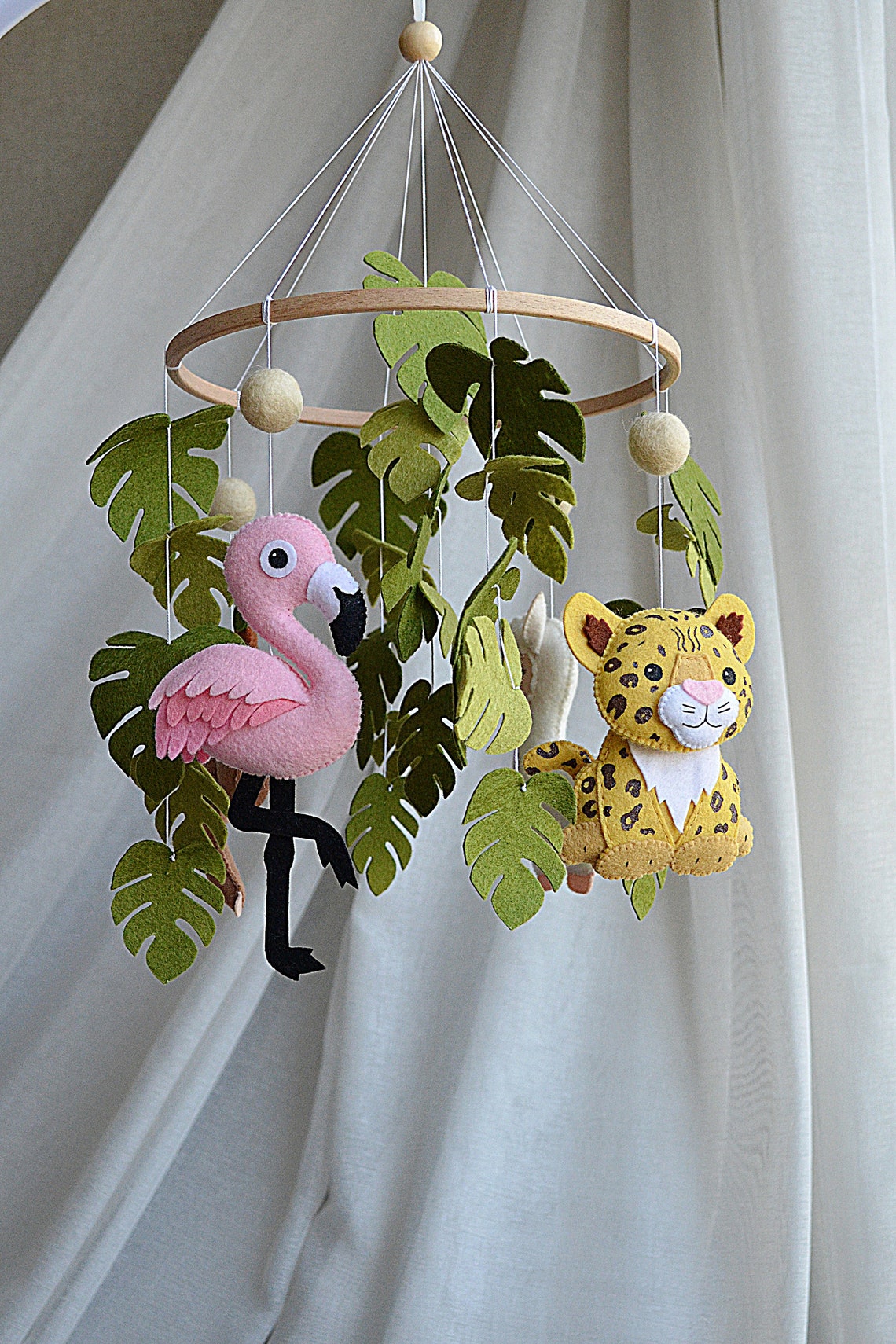 Safari Baby Mobile, Crib Mobile, Lion Baby Mobile, Giraffe Baby Mobile ...