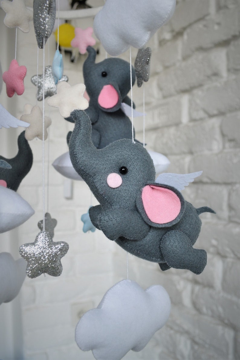 PDF Pattern Felt Elephant Toy Felt Pattern Elephant Pattern - Etsy
