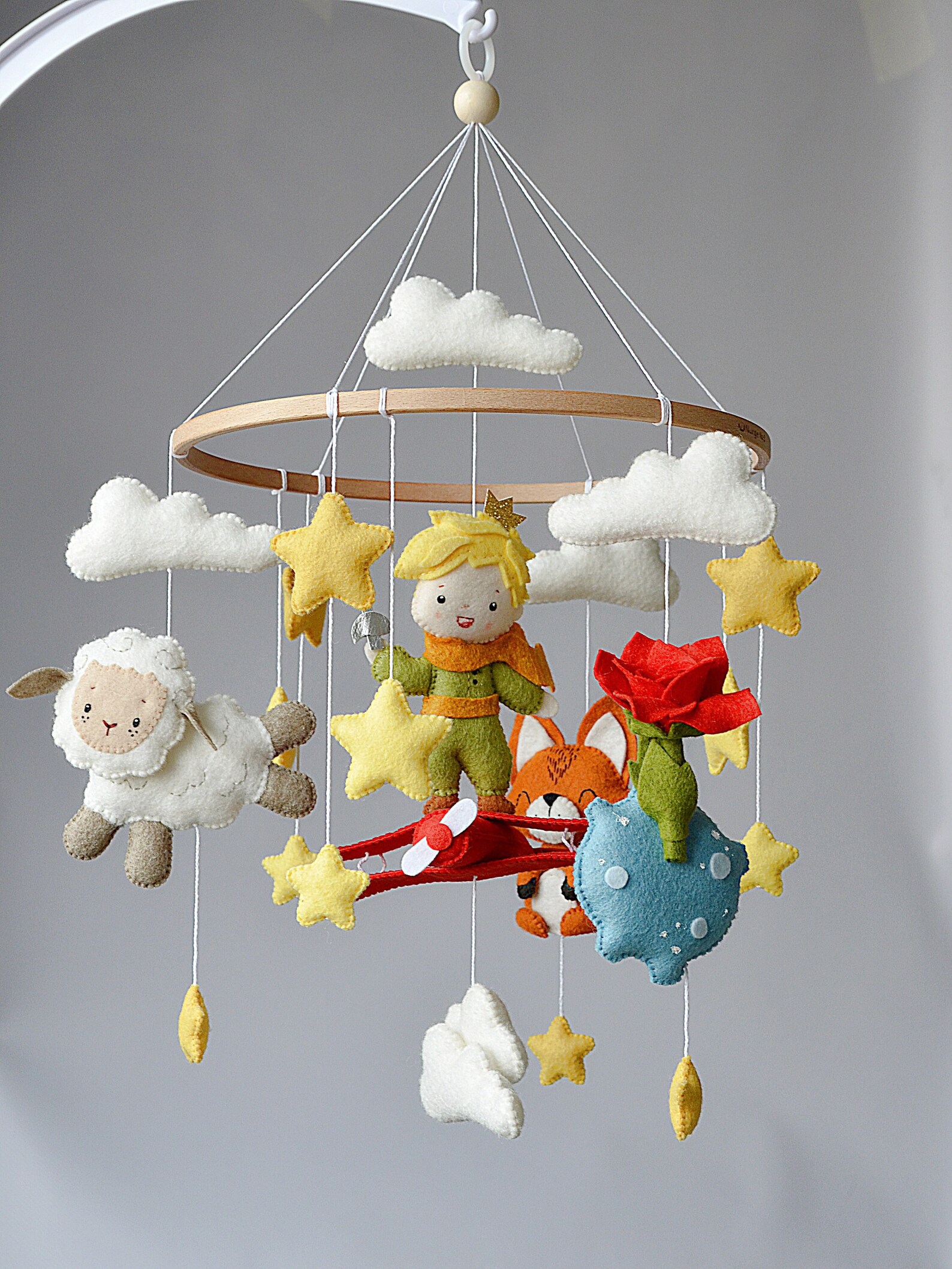 Little Prince Baby Mobile for Boy, Crib Mobile, Gift Newborn - Etsy