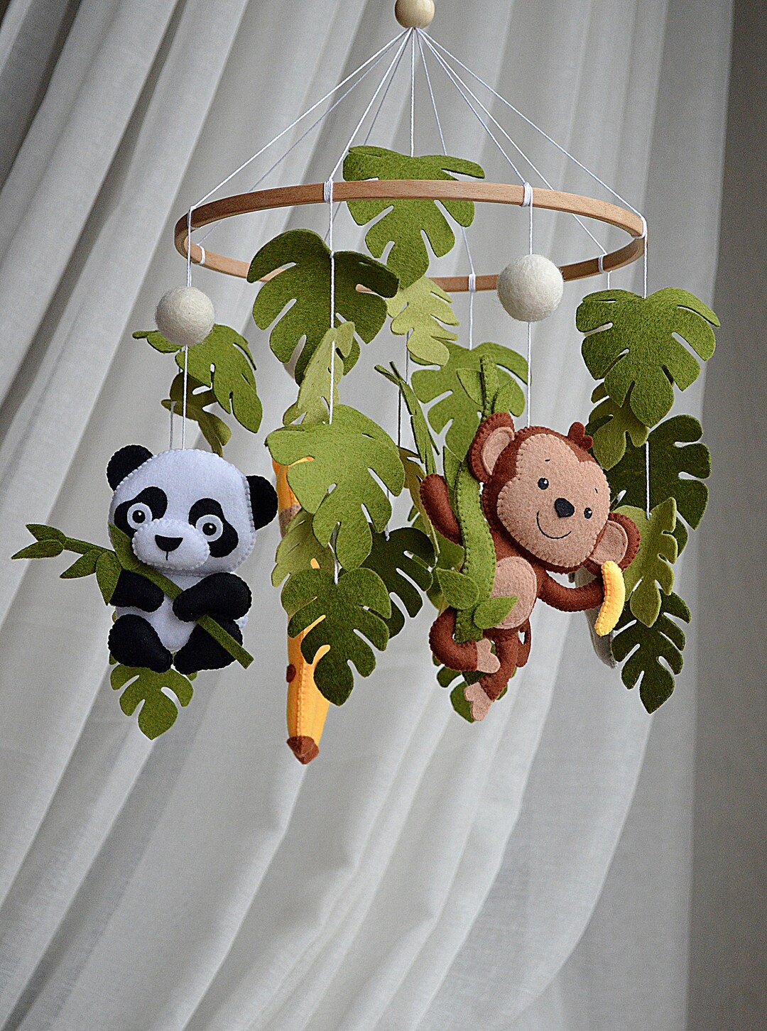 Safari Baby Mobile, Crib Mobile, Lion Baby Mobile, Giraffe Baby Mobile ...