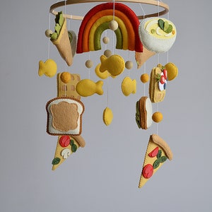 Pizza Baby Mobile, Tacos, Burritos, Bread Toast, Waffles, Mobile to the ...