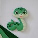 Snake Felt Pattern in PDF Format / Christmas Ornament Felt Pattern - Etsy