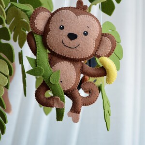 Safari Baby Mobile, Crib Mobile, Lion Baby Mobile, Giraffe Baby Mobile ...