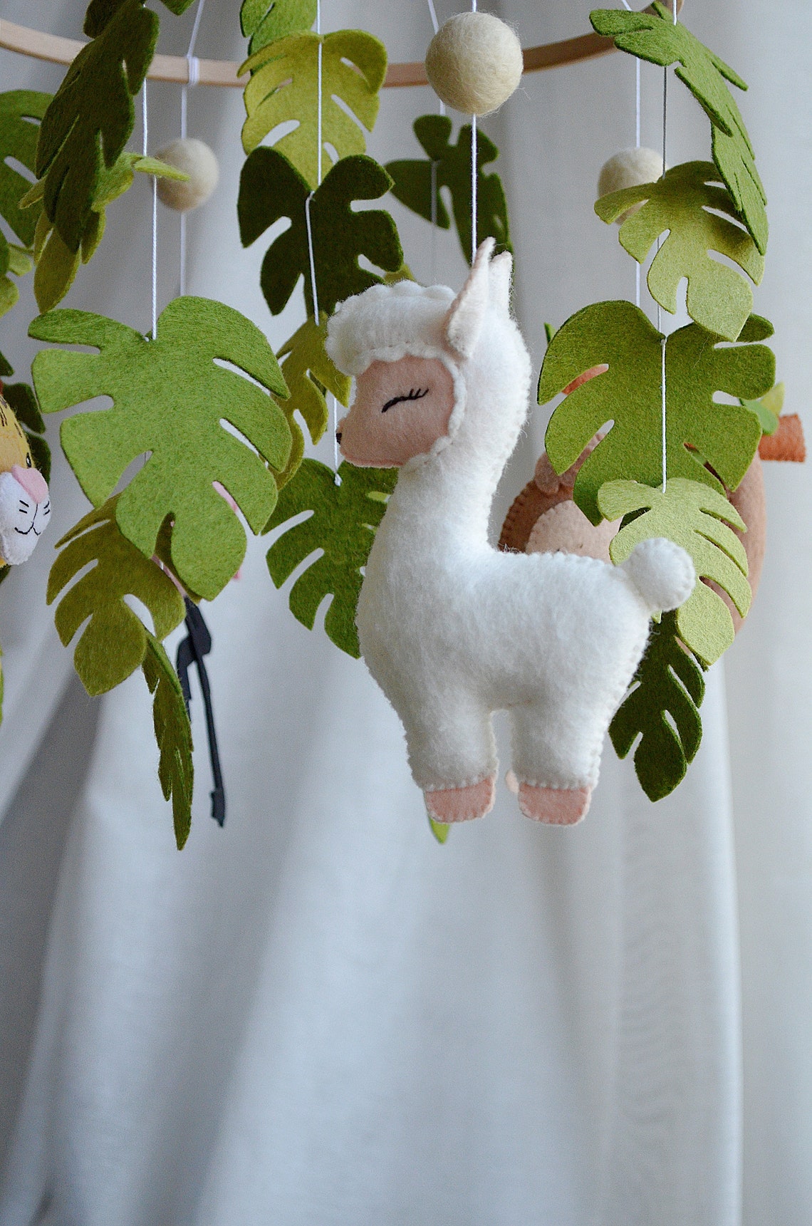 Safari Baby Mobile, Crib Mobile, Lion Baby Mobile, Giraffe Baby Mobile ...