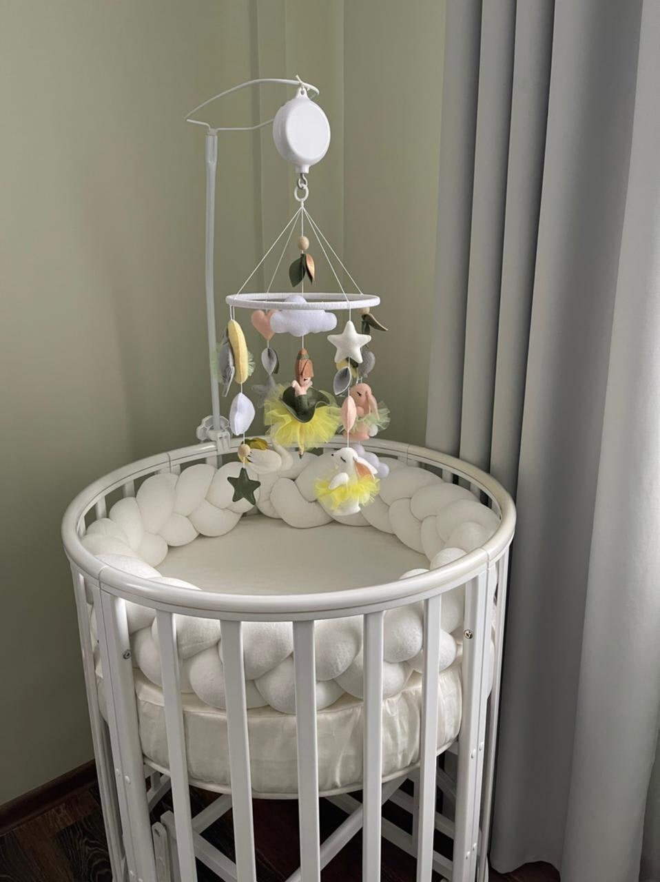 Ballerina Mobile, Butterfly Mobile, Girl Baby Mobile, Swan Mobile ...
