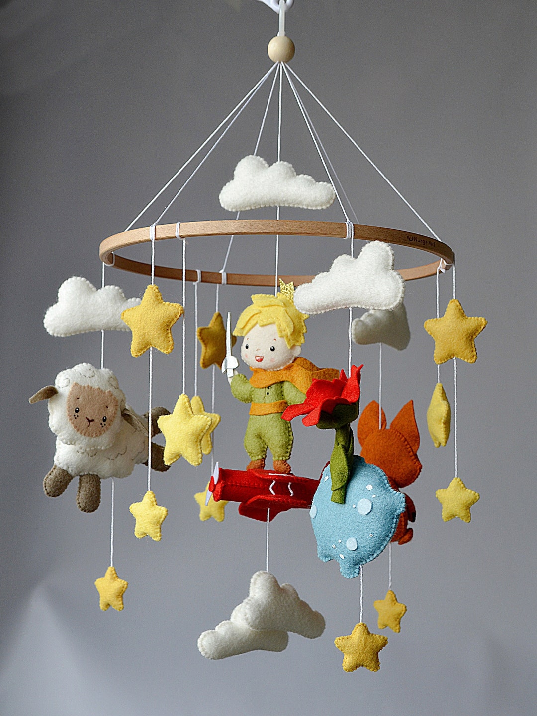 Little Prince Baby Mobile for Boy, Crib Mobile, Gift Newborn - Etsy