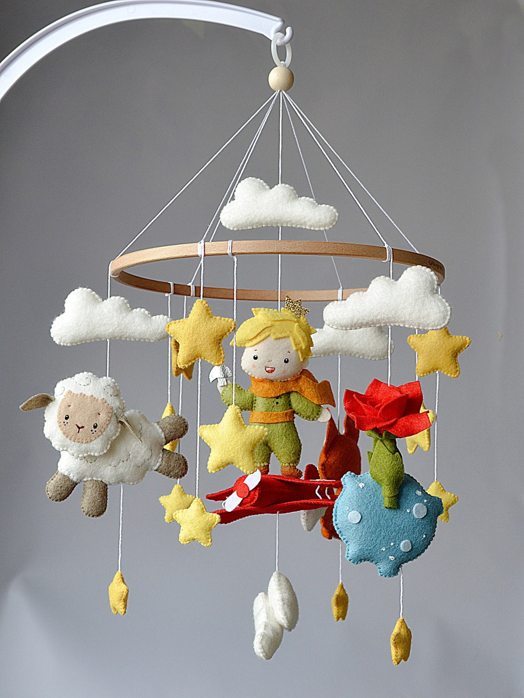 Little Prince Baby Mobile for Boy, Crib Mobile, Gift Newborn - Etsy