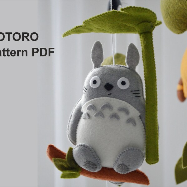 Felt Totoro - Etsy