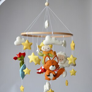 Little Prince Baby Mobile for Boy, Crib Mobile, Gift Newborn - Etsy
