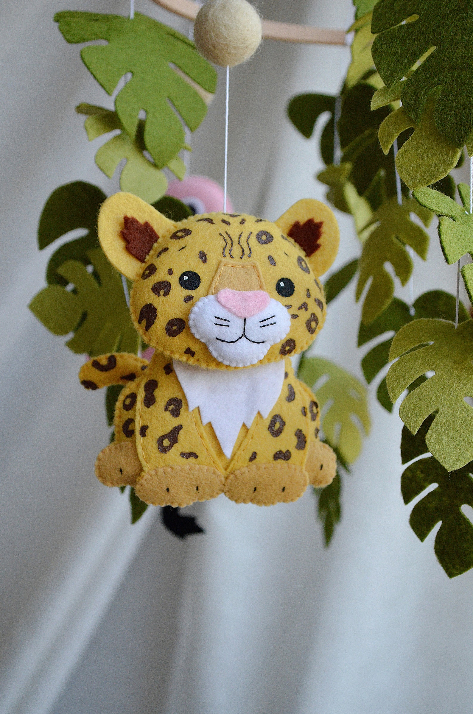 Safari Baby Mobile, Crib Mobile, Lion Baby Mobile, Giraffe Baby Mobile ...