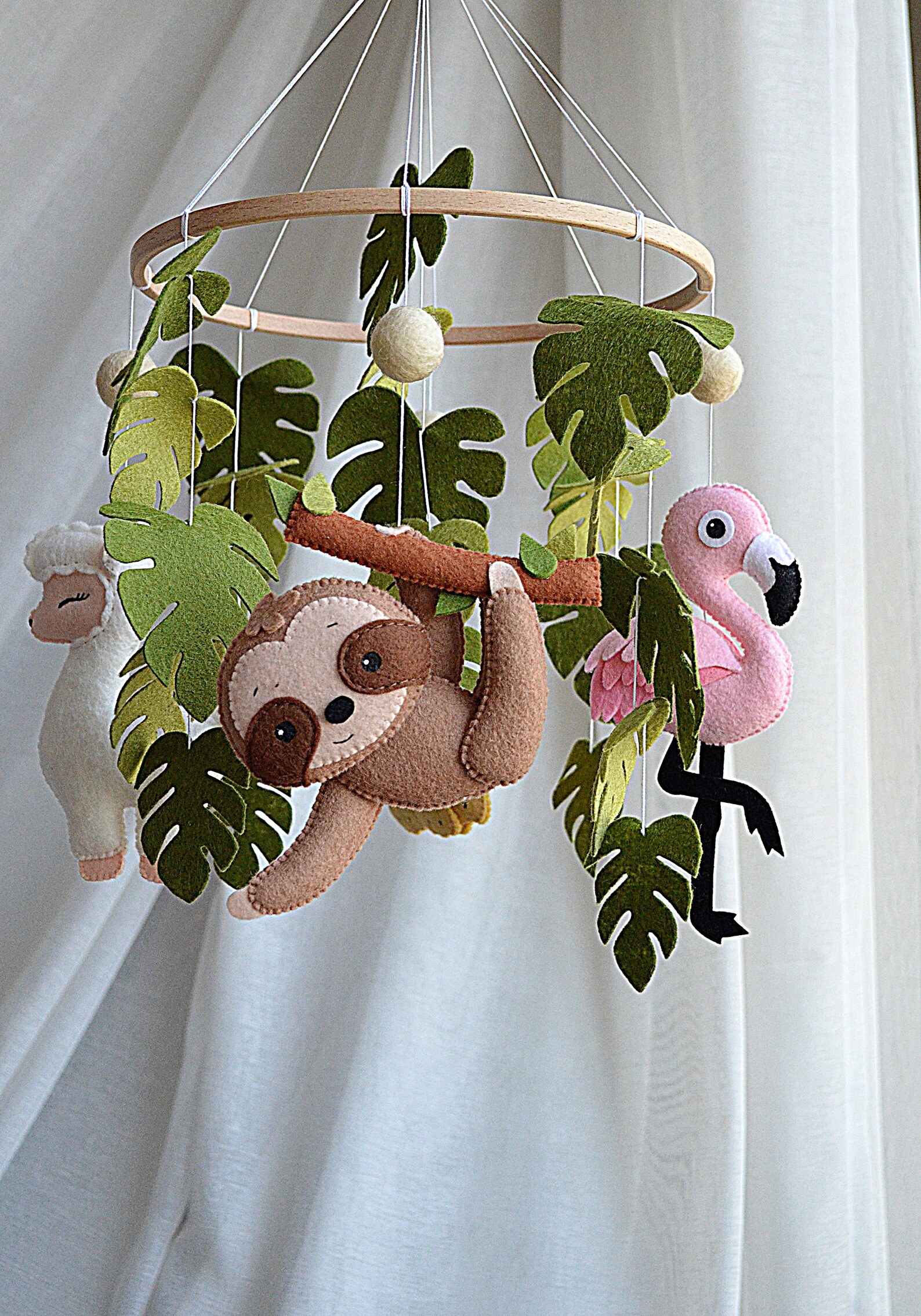 Safari Baby Mobile, Crib Mobile, Lion Baby Mobile, Giraffe Baby Mobile ...