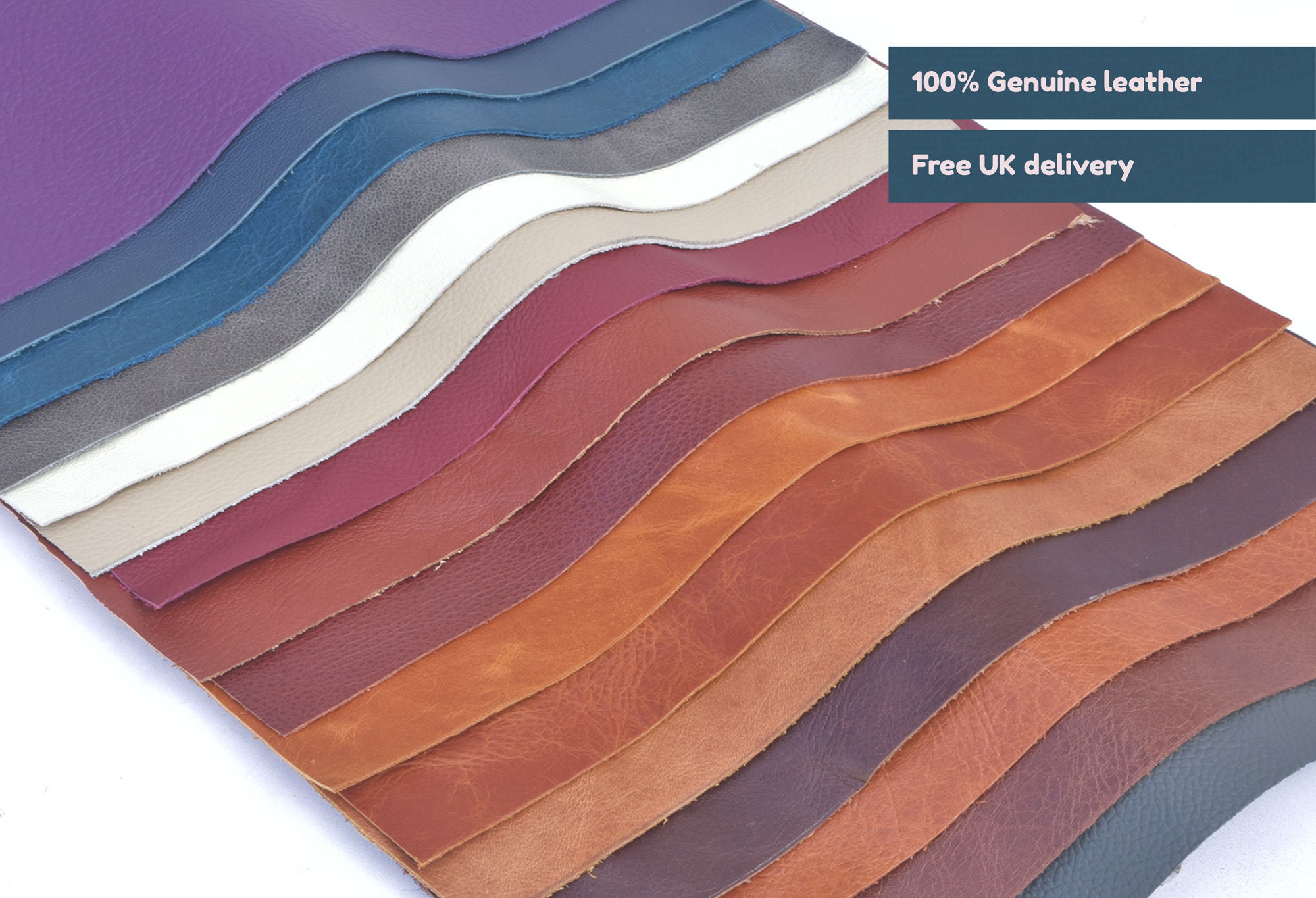 Pack 4 Leather Pieces 5 Different Pack Sizes Various | Etsy UK