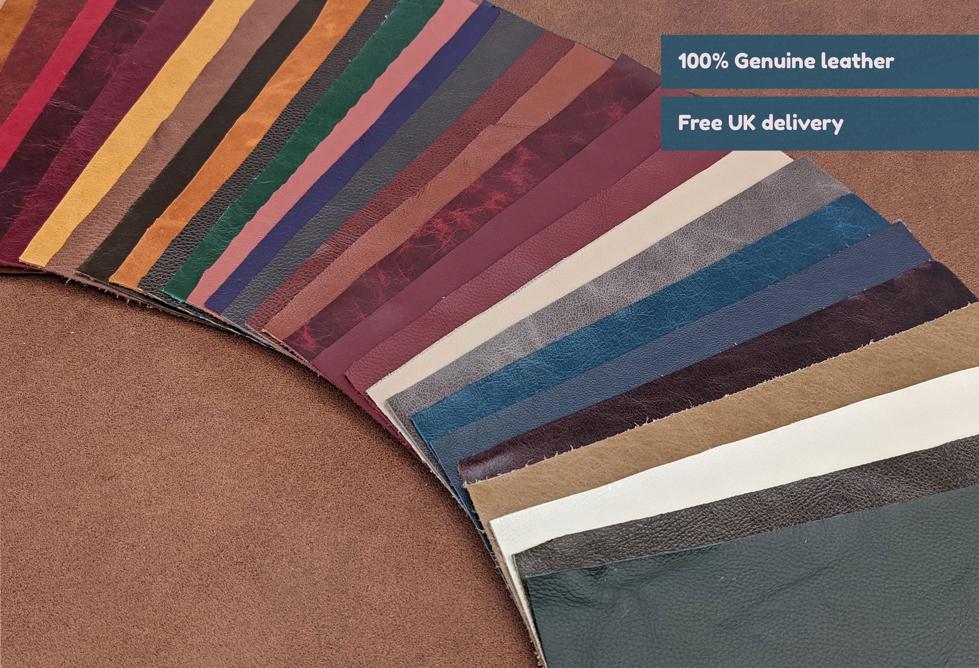 Mixed Packs of Leather and Suede / Leather and Suede Pieces, 5 ...