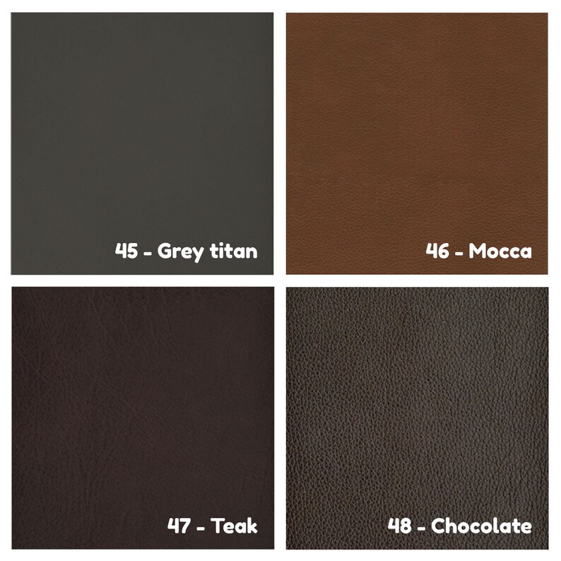 Pack 3 Leather Pieces 5 Different Pack Sizes Various - Etsy UK