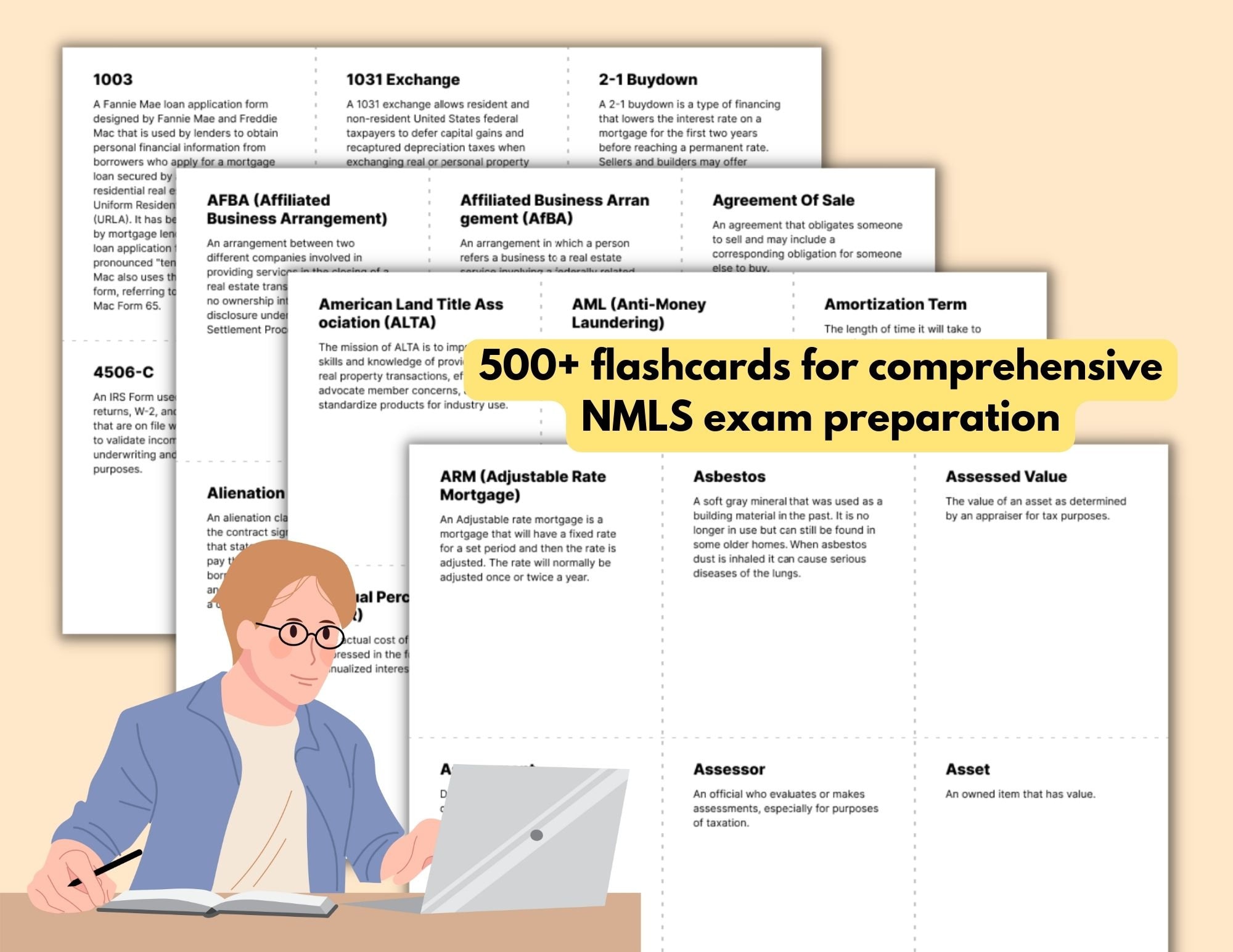 NMLS Exam 2025 Study Bundle: Cheat Sheet & Flash Cards - Etsy