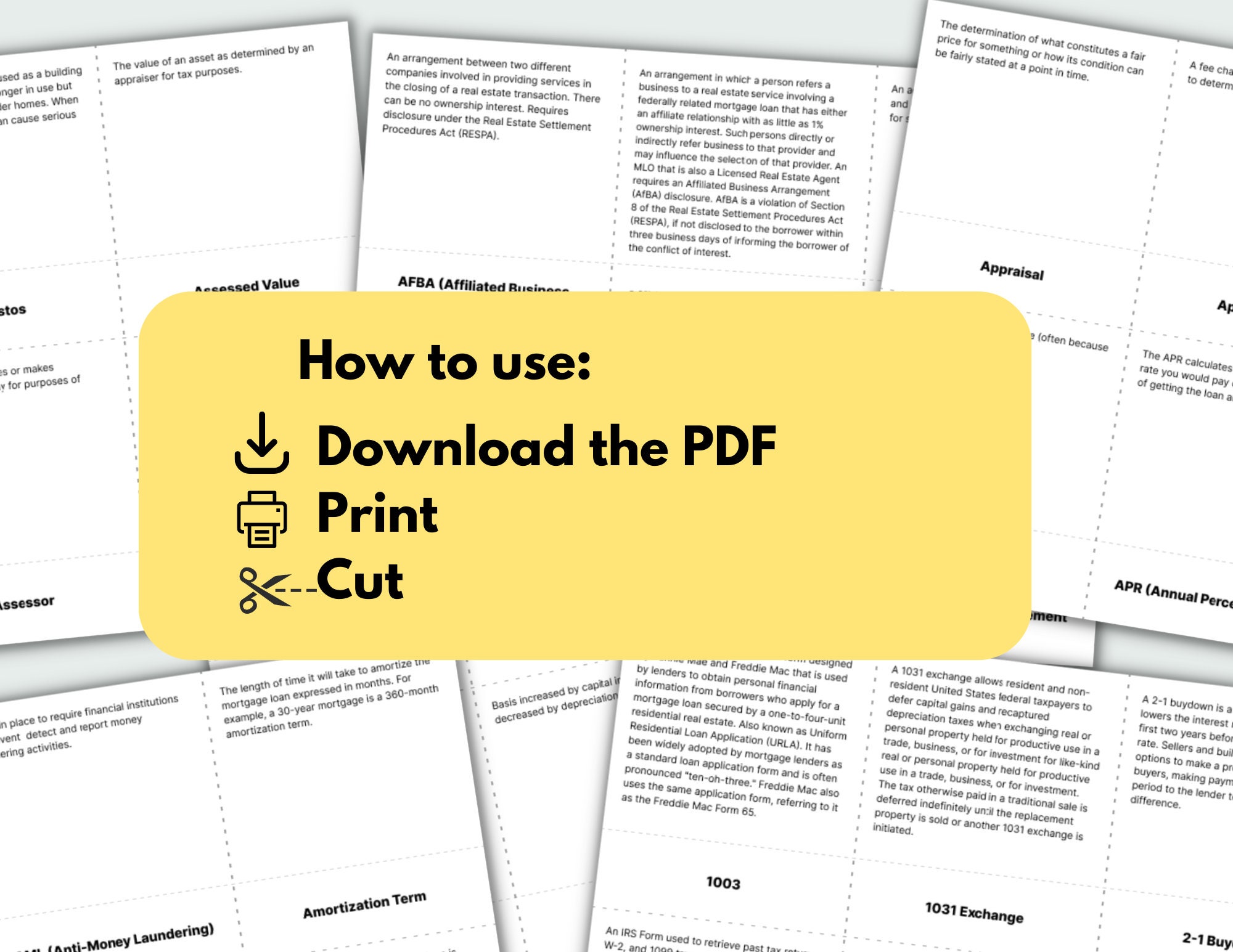 NMLS Exam Flash Cards 2025 - SAFE MLO Test Prep, Printable Study Tool ...