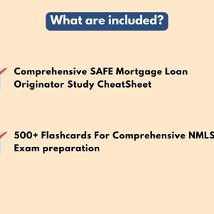 NMLS Exam 2025 Study Bundle: Cheat Sheet & Flash Cards - Etsy