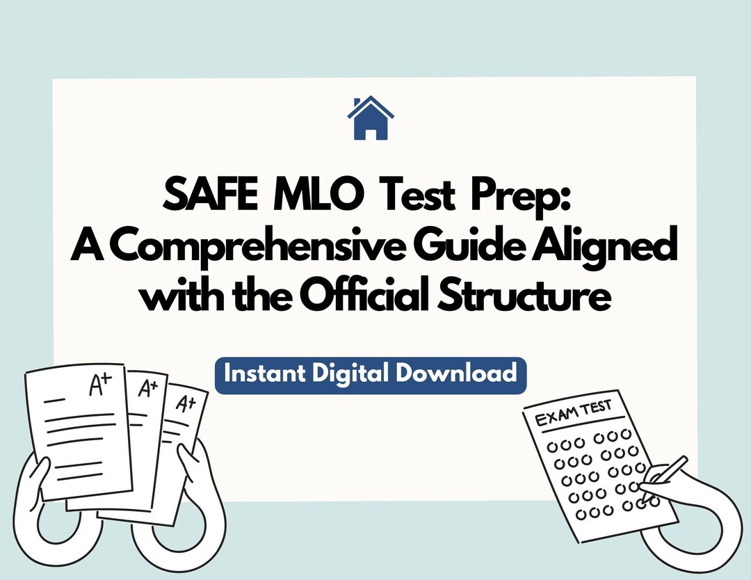 2024 Comprehensive MLO Study Guide | Follows Official SAFE MLO Test ...
