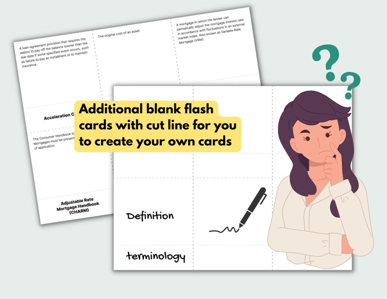 NMLS Exam Flash Cards 2025 - SAFE MLO Test Prep, Printable Study Tool ...