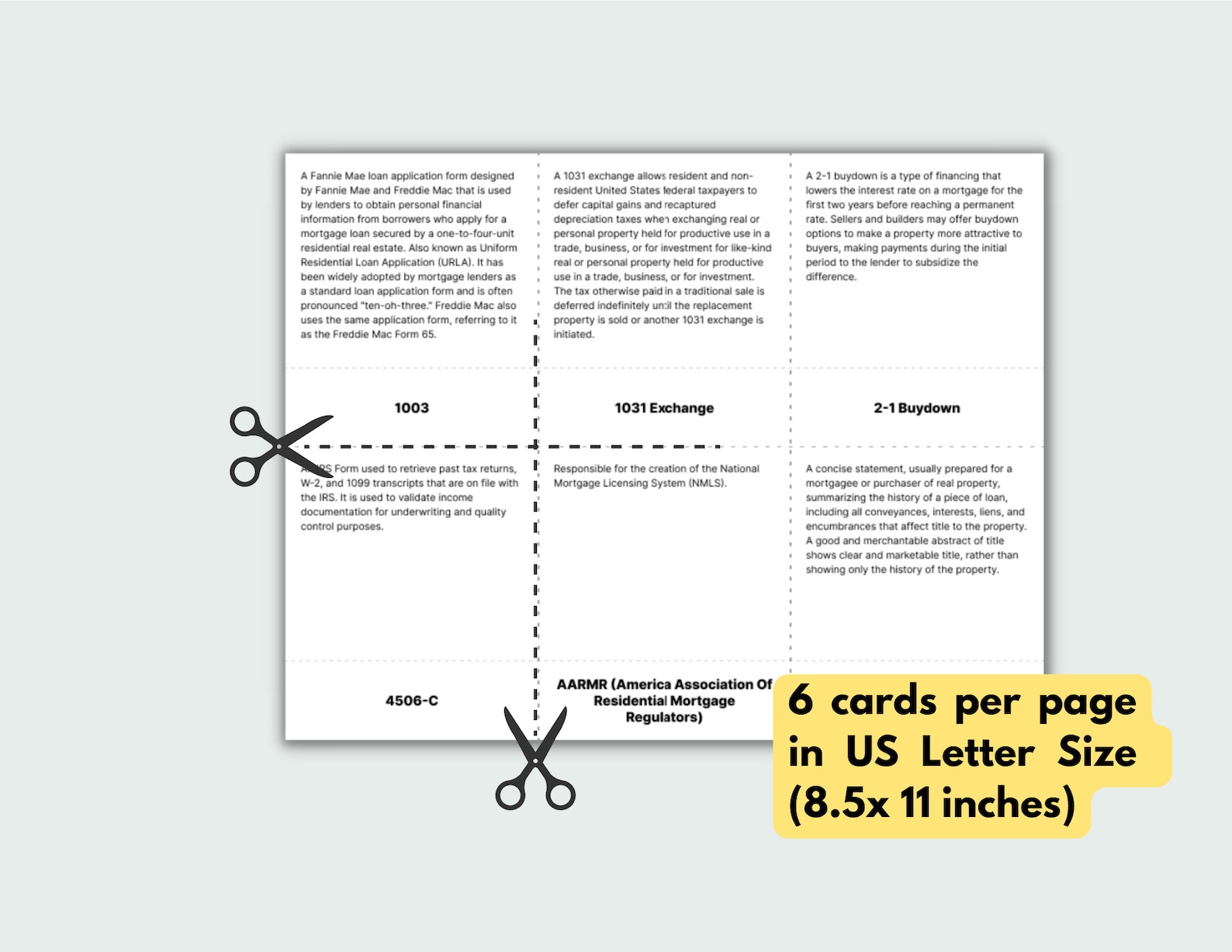 NMLS Exam Flash Cards 2025 - SAFE MLO Test Prep, Printable Study Tool ...