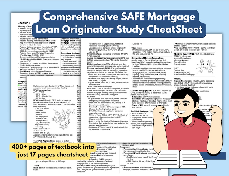 2025 the NMLS Exam Prep Collection: Cheat Sheet, Checklist, Resource ...