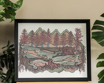 Beaver Dam Poster - Etsy