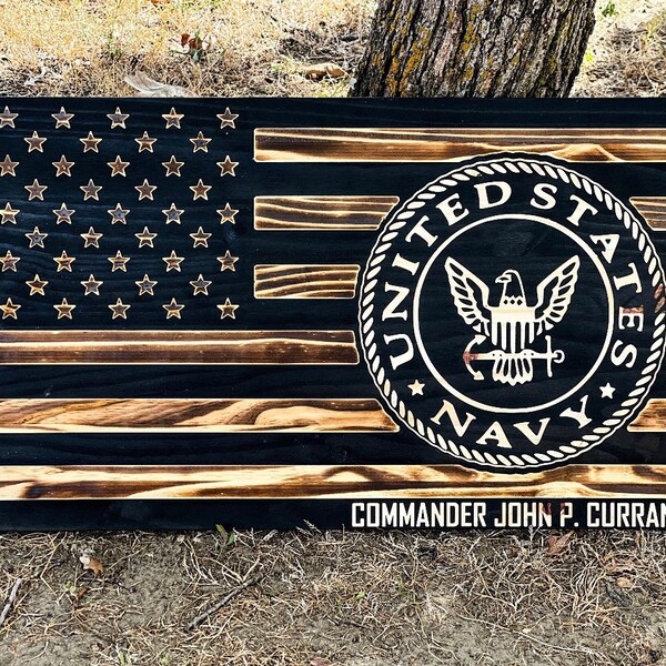 Wooden Us Navy Sign - Etsy