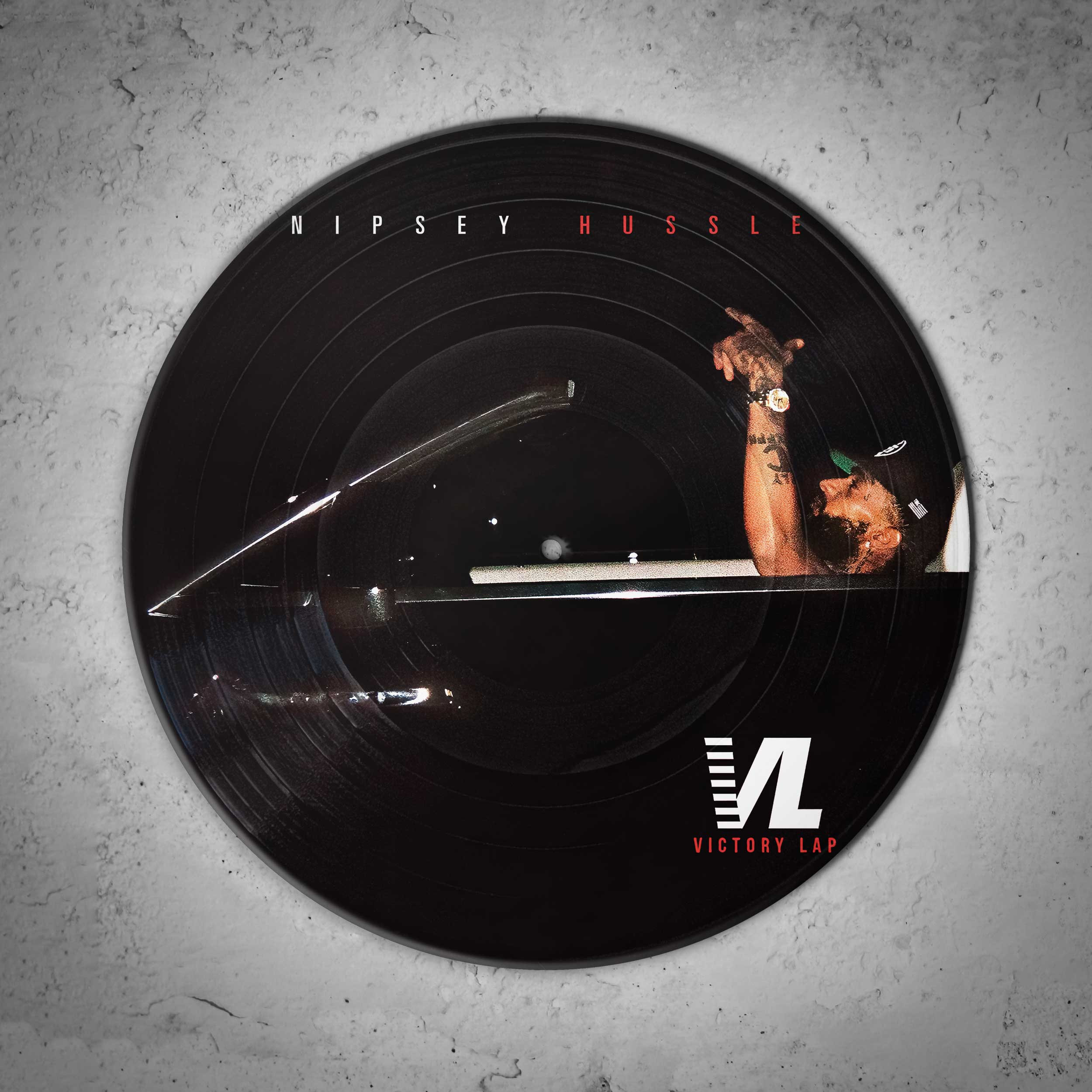 Nipsey Hussle Victory Lap Poster Printed on the Retro Vinyl Record ...