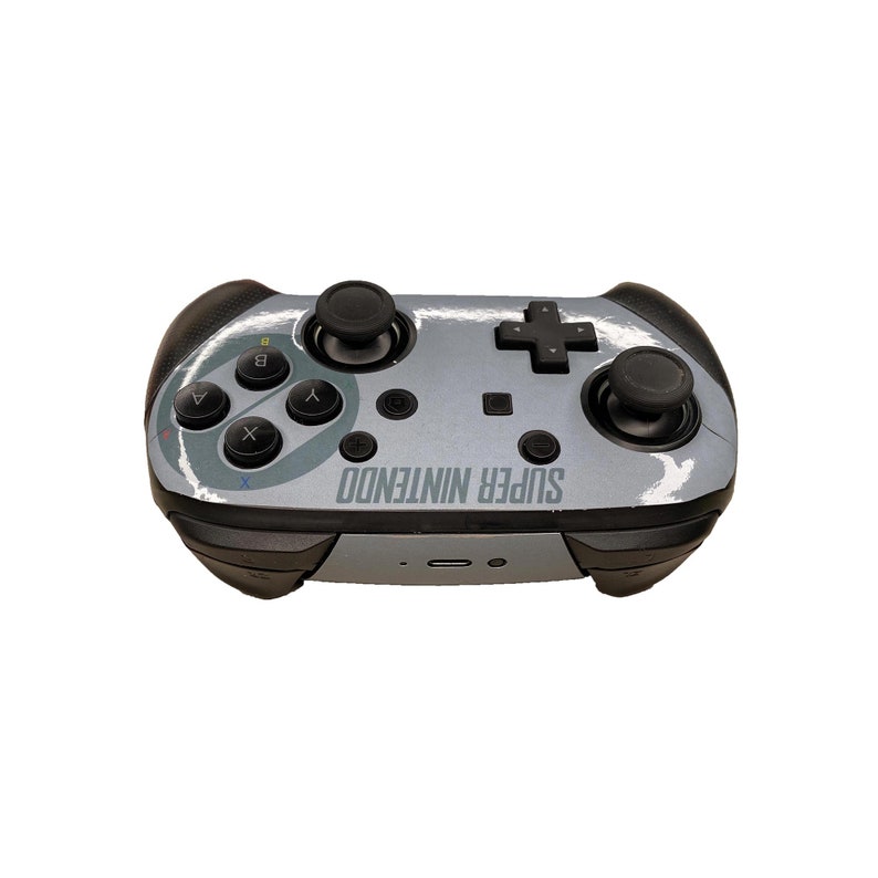 SNES Nintendo Switch Pro Controller Skin - Etsy