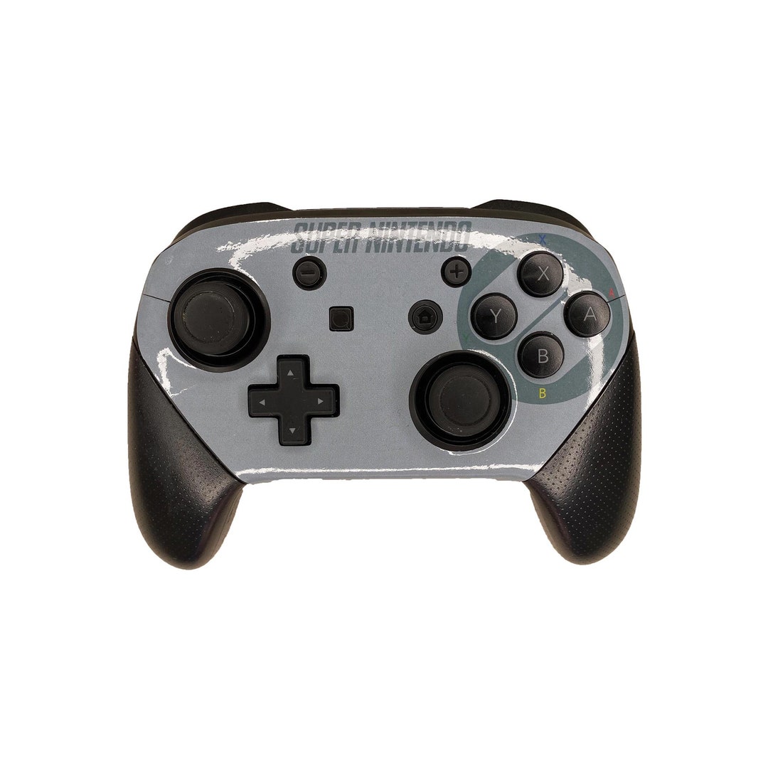 SNES Nintendo Switch Pro Controller Skin - Etsy