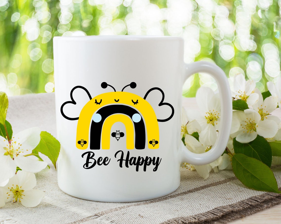 Colorful Bee SVG, Queen Bee SVG, Bee Hive, Honeycomb SVG ,bee Png, Bee ...