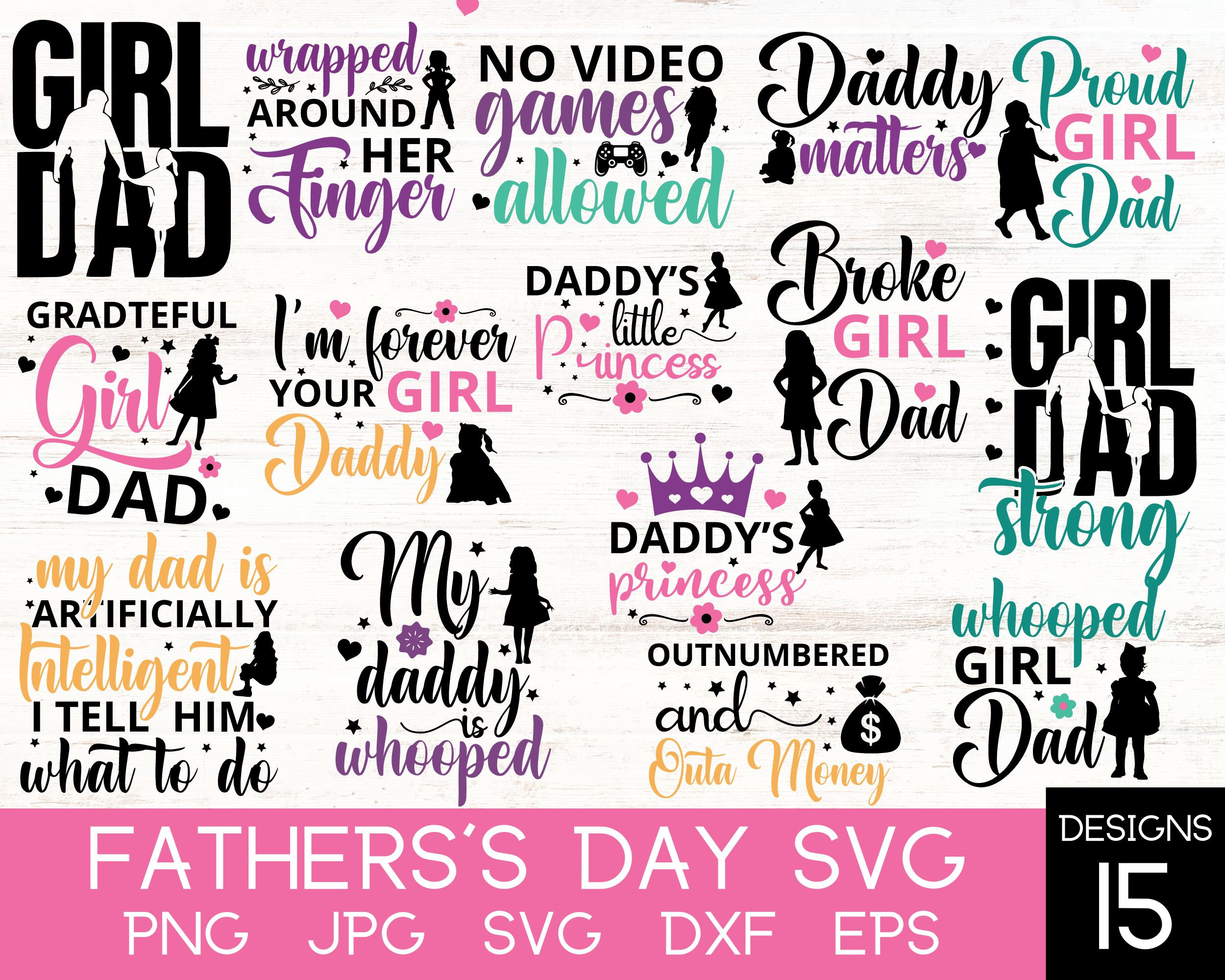 Girl Dad SVG, Girl Dad PNG, Father's Day Gifts, Dad Bod, Daddy's Little ...
