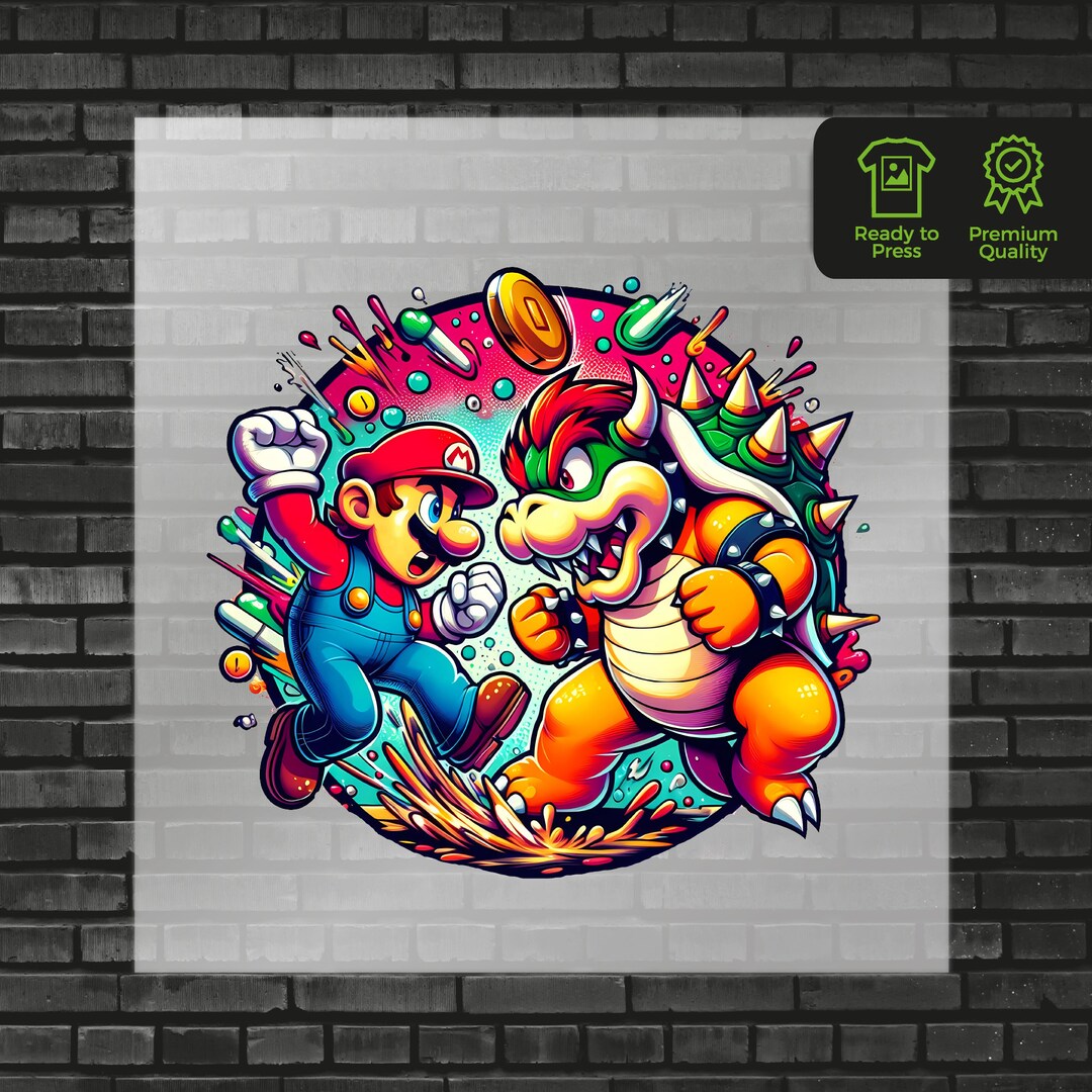 Game Movie DTF Transfer, Gaming Design, Ready to Press Graphic for Kids ...