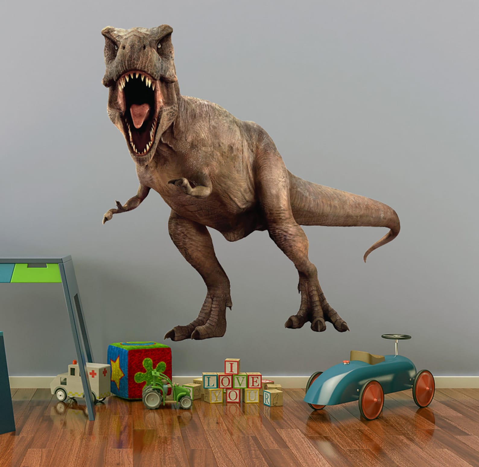 T Rex Dinosaur Wall Decal Art Stickers Kids Bedroom Wall Decor - Etsy