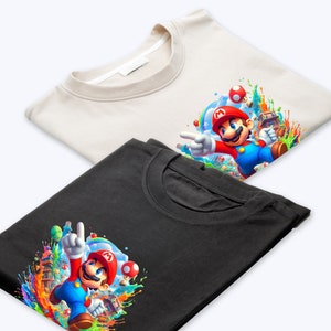 Game Movie DTF Transfer, Gaming Design, Ready to Press Graphic for Kids ...