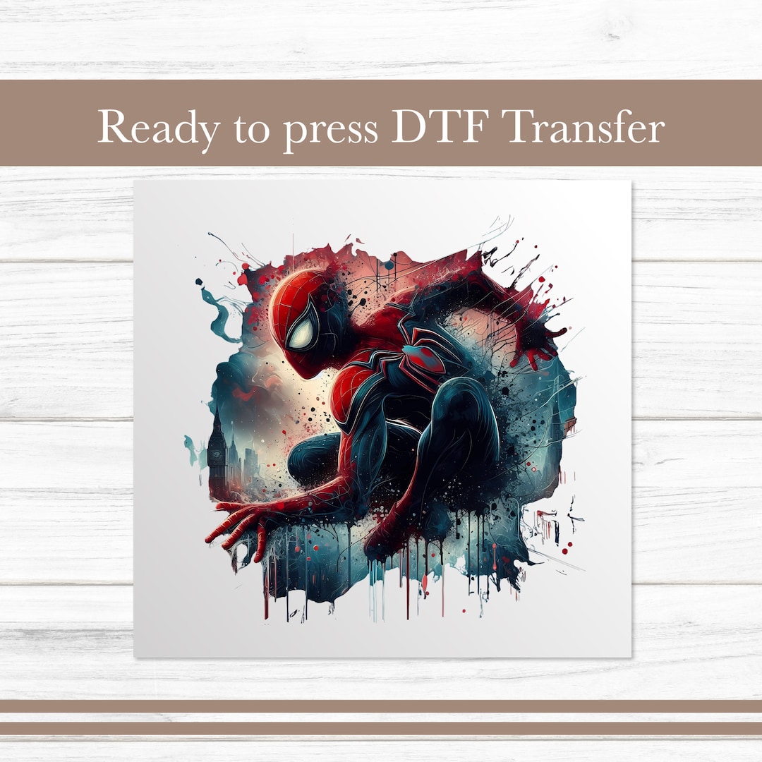 Character DTF Transfer, Movie Design, Ready-to-press Graphic for Kids ...