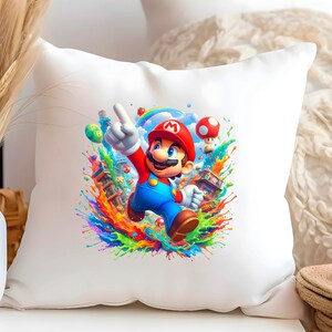 Game Movie DTF Transfer, Gaming Design, Ready to Press Graphic for Kids ...