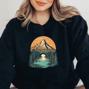 Mountain River DTF Transfer - Outdoor Theme Heat Transfer for T Shirts ...