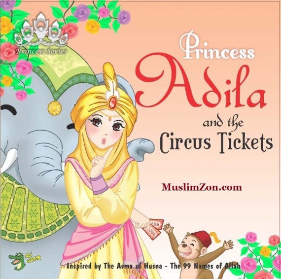 Princess Adila and the Circus Tickets Muslim Islamic | Etsy