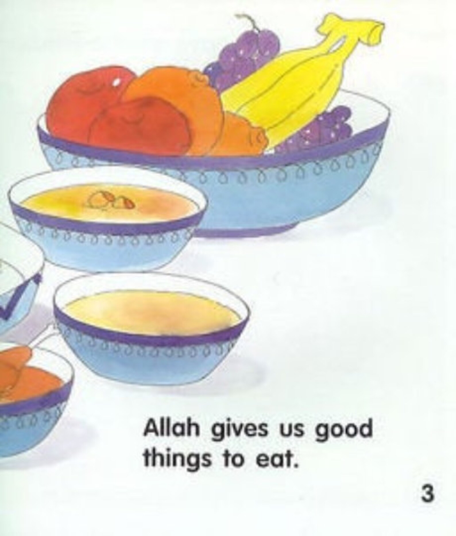 Allah Gives Us Food the Kingdom of Allah Islamic Kids Book - Etsy