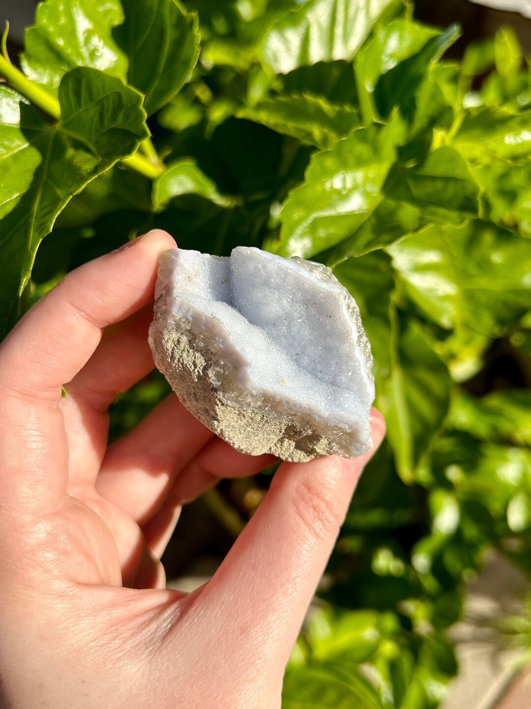 Blue Lace Agate Geode From Turkey - Throat Chakra Healing Energy ...