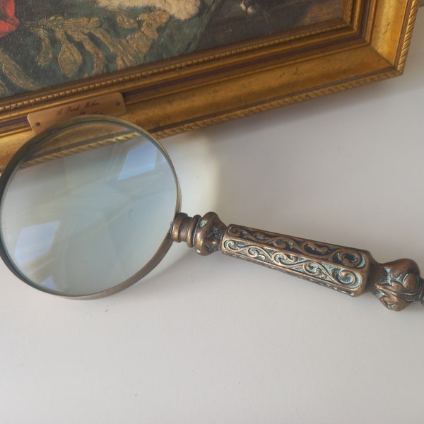 Antique Magnifying Glass - Etsy