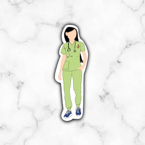 Princess Nurse Sticker, Nursing Sticker, Princess Sticker, Disney Nurse ...