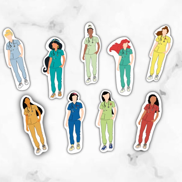 Nursing Sticker - Etsy