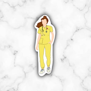 Princess Nurse Sticker, Nursing Sticker, Princess Sticker, Disney Nurse ...