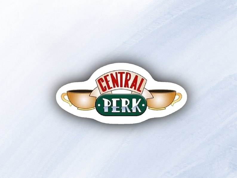 Friends Sticker Bundle, Friends TV Show, Waterproof Stickers, Central ...