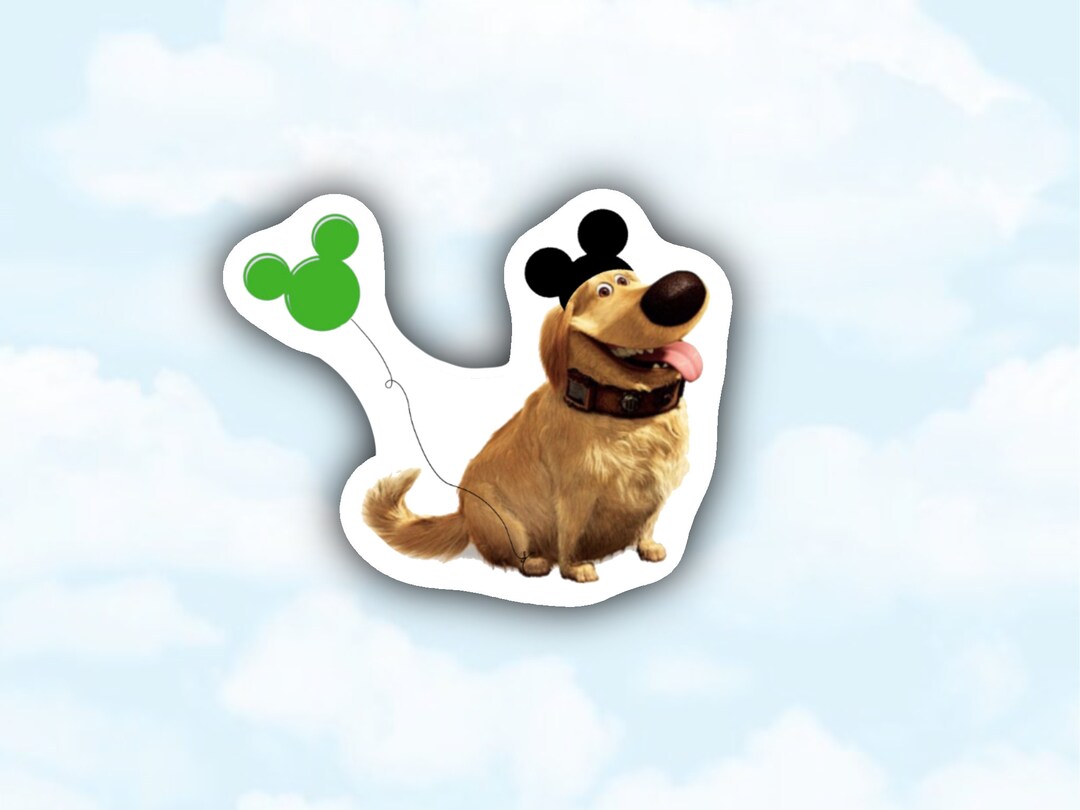 Dug Sticker, Dug at Disney Sticker, UP Sticker, Disney Sticker - Etsy