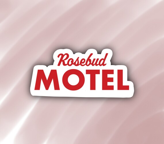 Rose Bud Motel Sticker Schitts Creek Sticker - Etsy