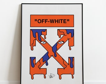 Off White Poster - Etsy