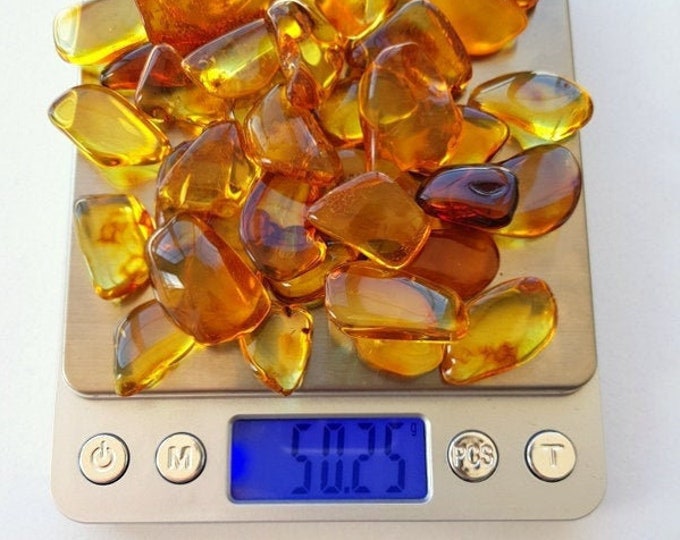 50 G. of EXTRA CLEAN AMBER Natural Baltic Amber High Quality - Etsy